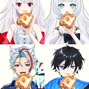 Vtuber素材_オレンジ_高画質+商用利用権 - 遊（YU） - BOOTH