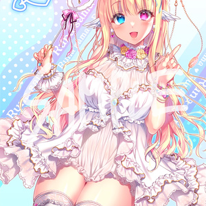 【受注生産】B2タペストリー『見てほしくて♡』 - One Cherry - BOOTH