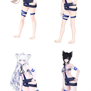 Tech Wear Set [Lasyusha, Mxueru&Xena, Velle, Yoll] - TwT# - BOOTH