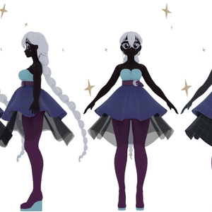 [VRChat] Sweet Pea Model - riceballer - BOOTH