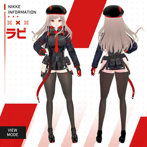 【Vroid】 NIKKE ニケ 니케 – アリス 앨리스 (Alice) VRoid Model / 衣装セット - Amamia - BOOTH