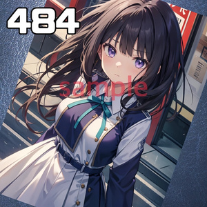 【宇崎ちゃん】宇崎ちゃんは遊びたい 宇崎 花[AI A4 ポスター アニメ 同人 イラスト]薄手光沢10枚ファイルセット いらすた 541~550 - irasutaai - BOOTH