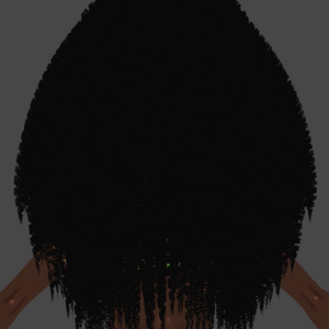 [UPDATED] Afro puffs hair preset (.Vroid file) - Beef - BOOTH