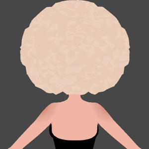 [Vroid] Afro hair preset (.vroid file) - Beef - BOOTH