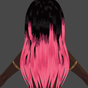 [Vroid] Afro hair preset (.vroid file) - Beef - BOOTH