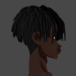 [UPDATED] Afro puffs hair preset (.Vroid file) - Beef - BOOTH