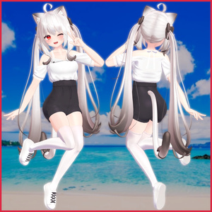 オリジナル3Dモデル「ユギ」「ミヨ」 - Saki# - BOOTH