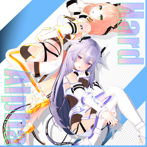 オリジナル3Dモデル「ユギ」「ミヨ」 - Saki# - BOOTH