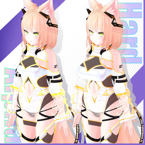 オリジナル3Dモデル「ユギ」「ミヨ」 - Saki# - BOOTH