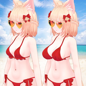 オリジナル3Dモデル「ユギ」「ミヨ」 - Saki# - BOOTH