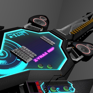 HN-YS (Cyberpunk Katana) VRCHAT - iskullyi - BOOTH