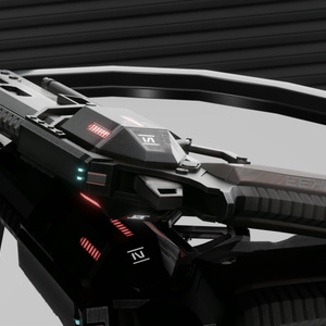 MS-T: Mecha Shark Tail (VRChat) - iskullyi - BOOTH