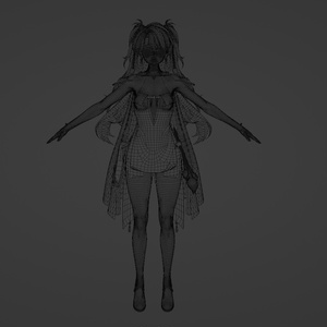 Wuthering Waves Changli full body - mmtwhite - BOOTH