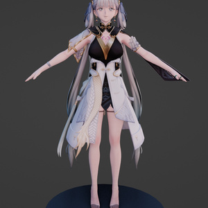 Wuthering Waves Changli full body - mmtwhite - BOOTH