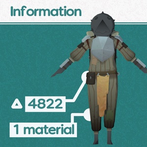 VRChat "Brush" & Friends Avatar Bundle ( ブラシ ) SDK3 Update - blueasis ...