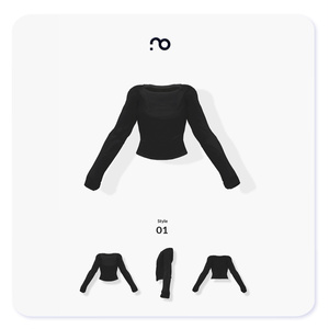 [Virtual Clothes] MQ02 - muuque. - BOOTH