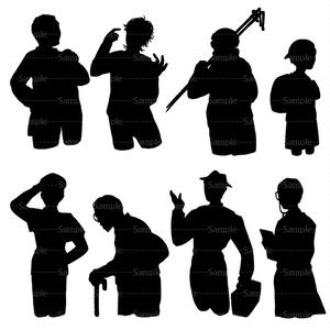 NPC立ち絵 シルエットに関する人気の同人グッズ302点を通販できる! - BOOTH