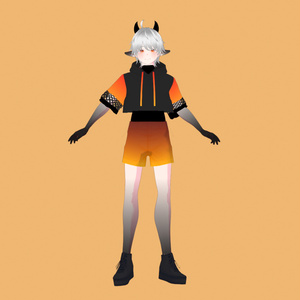 LOW POLY MODEL/ローポリ [VRM VROID] - moonyboy - BOOTH