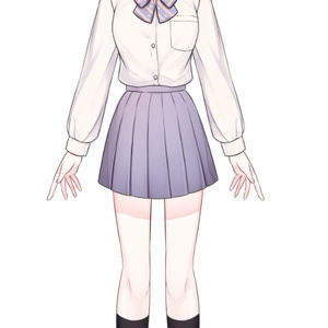 LOW POLY MODEL/ローポリ [VRM VROID] - moonyboy - BOOTH