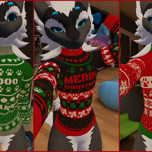 Christmas assets for VRChat - LavinaHusky - BOOTH