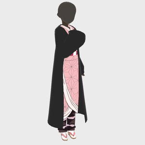 Plaid scarf for VRoid stable - Darmangy - BOOTH