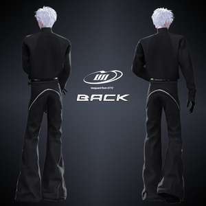 【Y3K pants】 ワイドパンツ3Dモデル - VIIclub-0772 - BOOTH