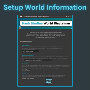 Hash Studios Portal Picker / ハッシュスタジオズ ポータルピッカー [UdonSharp] [SDK3] - Hash Studios LLC - BOOTH