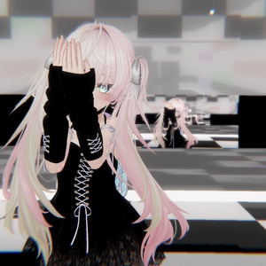 【VRC Hair】Cat Twintail By Anka(Textures ONLY) - miyakomoonlight - BOOTH