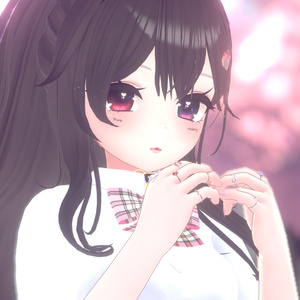 [VRChat] Maya(舞夜) Hair texture simple (Free) - Muhly Shop - BOOTH