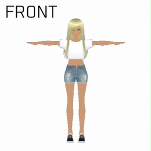 【無料】VRoid用ヘアプリセット「愛しの平成ギャルヘアー」 - star-ria - BOOTH