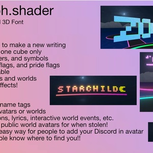 VRChat Nameplate and Icons Extra - eliztriad - BOOTH