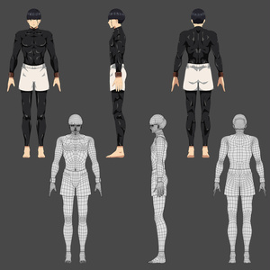 Satoru Gojo VRChat Avatar - xraxory - BOOTH