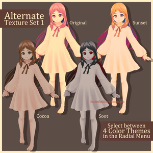 [Mel] 3D Model (VRChat Avatar) - horsefeathers - BOOTH