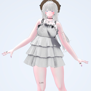 [VRChat] NagiyaRuri Texture - Nyx - BOOTH