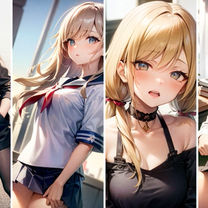 【Free】覗き見JK(50枚)【AI】 - murabitox - BOOTH