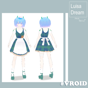 [custom items for Vroid studio] ウール・レザーブーツWool leather Boots - Nya-wl ...