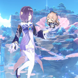 VRoid Genshin Impact Raiden Shogun Outfit - hirikara - BOOTH