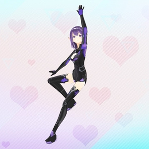 VRoid Genshin Impact Raiden Shogun Outfit - hirikara - BOOTH