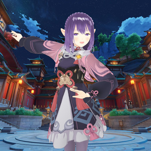 VRoid Genshin Impact Raiden Shogun Outfit - hirikara - BOOTH