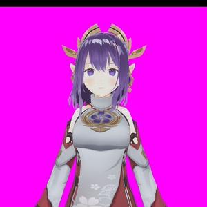 VRoid Genshin Impact Raiden Shogun Outfit - hirikara - BOOTH