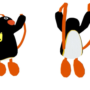 Pingu keyring - cyberronin - BOOTH