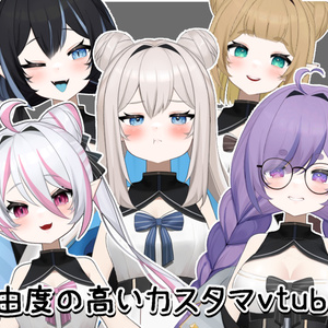 Live2d Vtuber モデル/商用利用可! Anubis Vtuber (すぐに使える) - 既成半身 Vtuber モデル ...