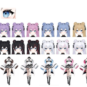 Live2d Vtuber モデル/商用利用可! Anubis Vtuber (すぐに使える) - 既成半身 Vtuber モデル ...