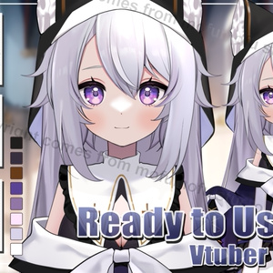 Live2d Vtuber モデル/商用利用可! Anubis Vtuber (すぐに使える) - 既成半身 Vtuber モデル ...