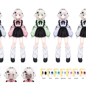 Live2d Vtuber モデル/商用利用可! Anubis Vtuber (すぐに使える) - 既成半身 Vtuber モデル ...