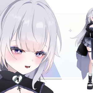 【FREE/無料】 天使の犬 Live2D model / vtuber angel dog - Siku - BOOTH
