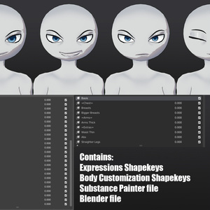 [3DModel] CHIBI Otacon - IshgardWinter - BOOTH