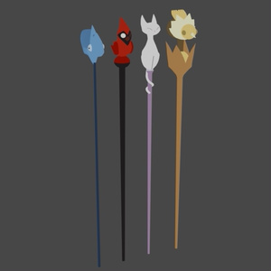 RWBY weapon bundle - DapperPhantom - BOOTH