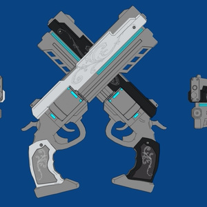 RWBY weapon bundle - DapperPhantom - BOOTH