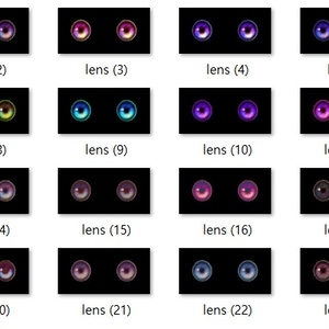 Vroid studio iris 36 color - Mahui - BOOTH